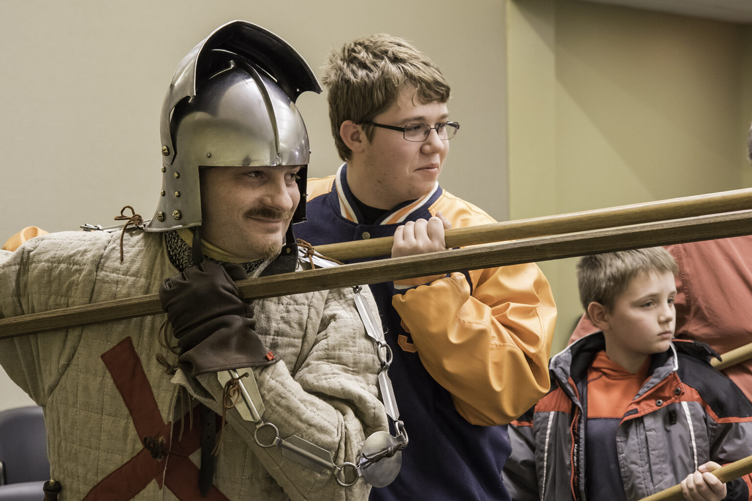 Arms and Armor Demonstration: Medieval Men-at-Arms | Worcester Art Museum